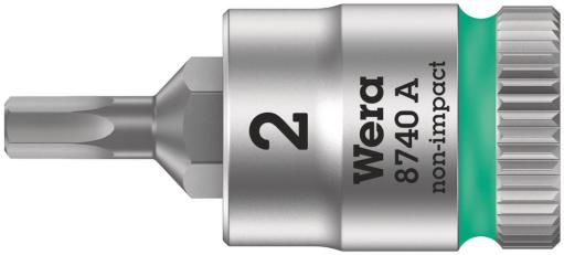 Wera 8740 Zyklop nasadni bit, 1/4", 2 x 28 mm, 05003330001