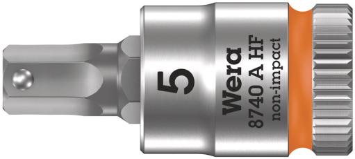 Wera 8740 A HF Zyklop nasadni bit sa funkcijom držanja, 1/4", 5 x 28 mm, 05003335001