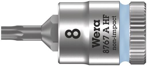 Wera 8767 A HF TORX® Zyklop nasadni bit sa funkcijom držanja, 1/4", TX 8 x 28 mm, 05003360001