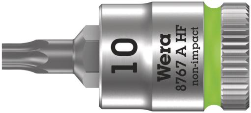 Wera 8767 A HF TORX® Zyklop nasadni bit sa funkcijom držanja, 1/4", TX 10 x 28 mm, 05003362001