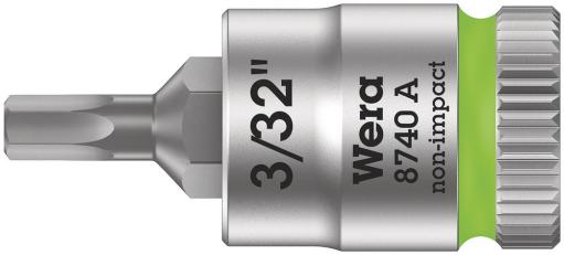 Wera 8740 Zyklop nasadni bit, 1/4", 3/32" x 28 mm, 05003381001