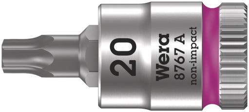 Wera 8767 A TORX® Zyklop nasadni bit, 1/4", TX 20 x 28 mm, 05003391001