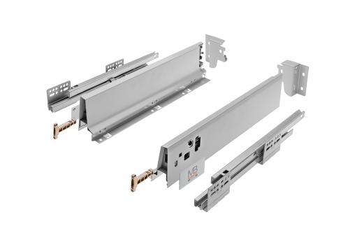 GTV Square ModernBox® 400 niski 40kg, siva, PB-KW-KPL400A