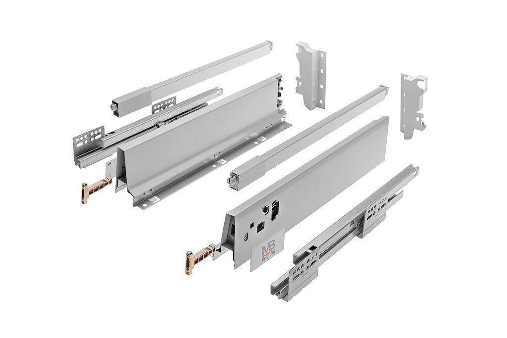 GTV Square ModernBox® 400 srednji 40kg, siva, PB-KW-KPL400B