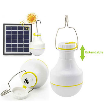 Commel solarna LED lampa sa power bankom 2 W C401-710