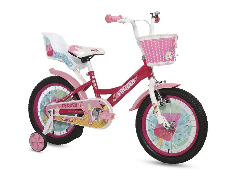 GALAXY Bicikl dečiji FROZEN 16" roza