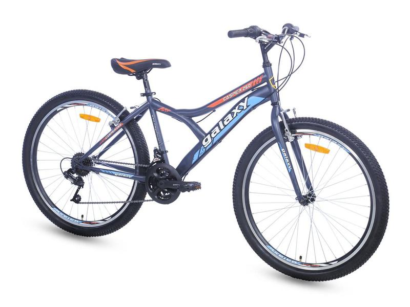 GALAXY Bicikl CASPER 260 26"/18 siva/narandžasta/plava MAT