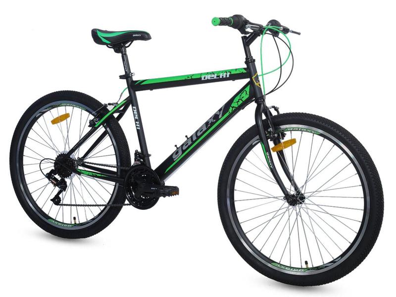 GALAXY Bicikl DELHI 26"/18 crna/zelena