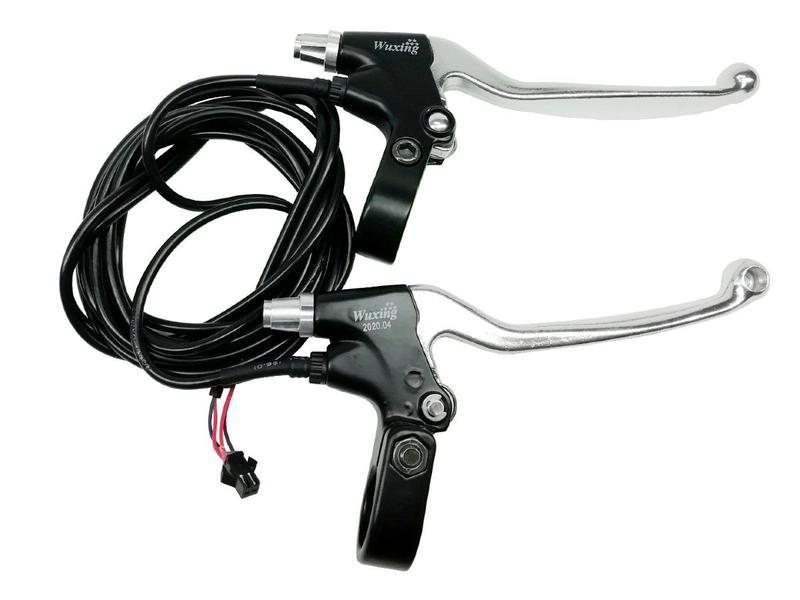 OSTALO Ručice kočnica za elektro bicikle (sa kablovima) model GLX-B