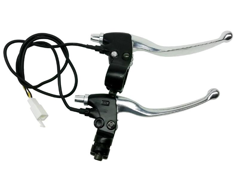 OSTALO Ručice kočnica za elektro bicikle (sa kablovima) model GLX-A