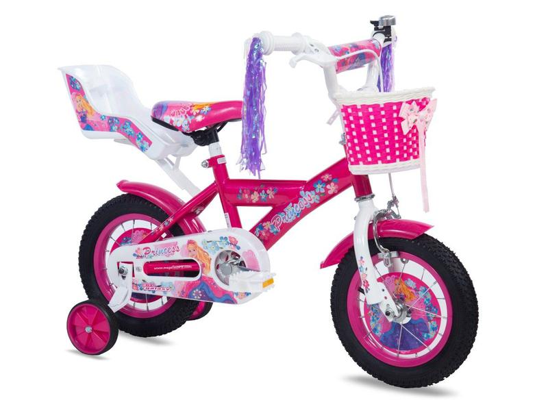 GALAXY Bicikl dečiji PRINCESS 12" roza
