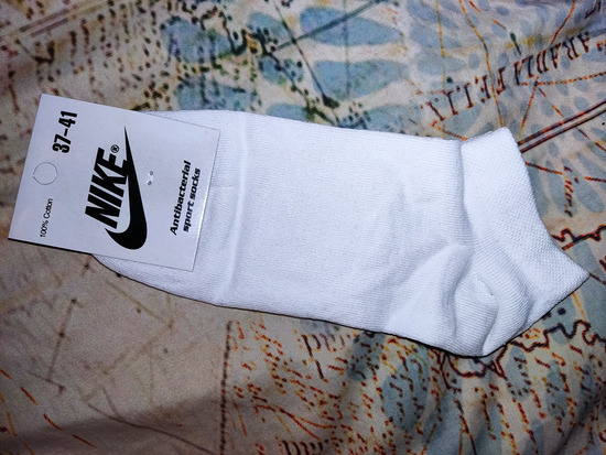 NIKE bele čarape 37-41
