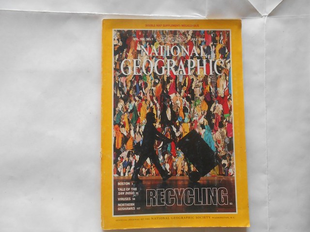 National geographic ENG jul 1994.. Reciklaža,Recycling