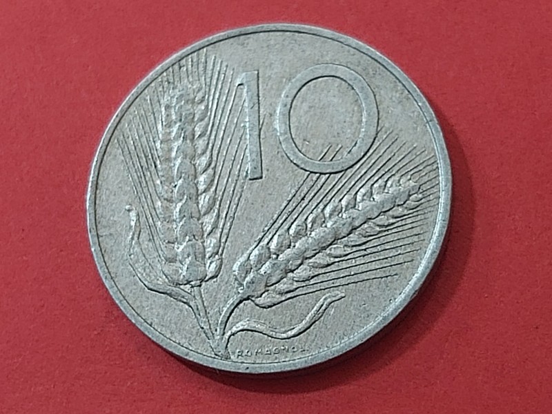 Italija - 10 lira 1973 god