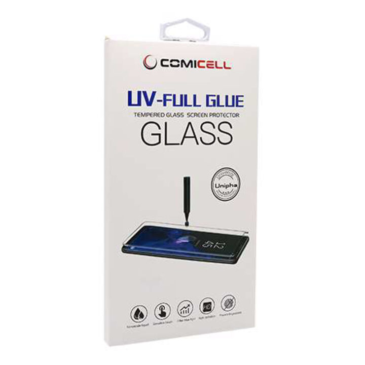 Folija Za Zastitu Ekrana GLASS 3D MINI UV-FULL GLUE Za Samsung G960F Galaxy S9 Zakrivljena Providna (Sa UV Lampom)