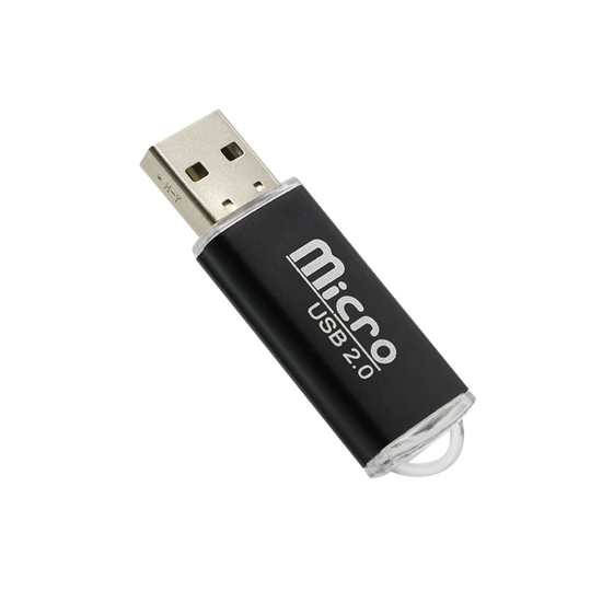 Citac Kartice Micro Usb 2.0 2in1 Crni