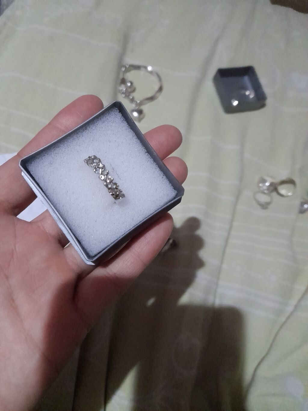 Cisto srebro prsten. 1300 dinara