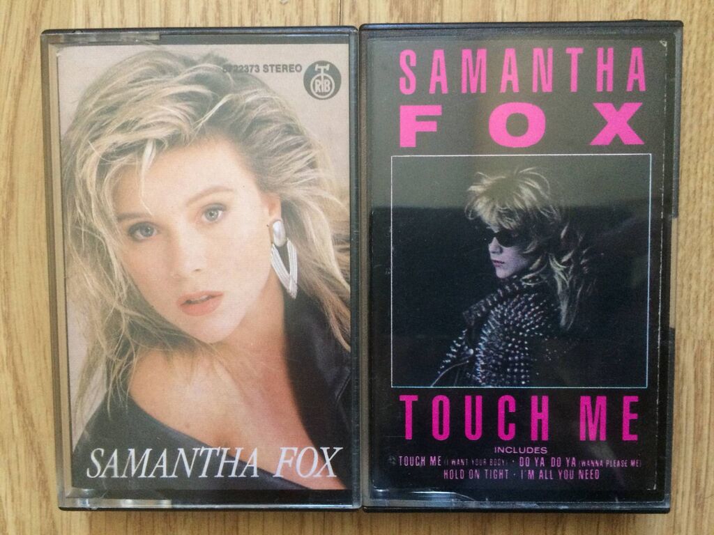 Samantha Fox-Samantha Fox 190din audio kaseta samantha fox touch me
