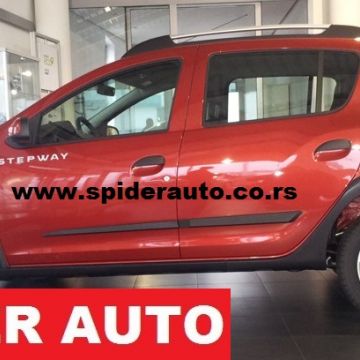 Zaštitne lajsne za vrata Dacia Sandero/Stepway 2012-2020