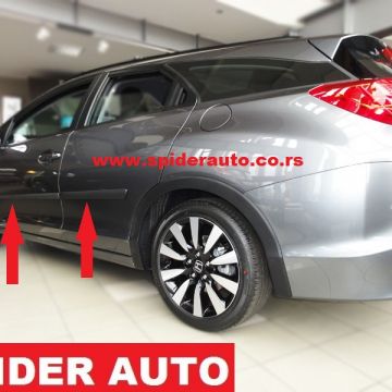 Zaštitne lajsne za vrata Honda Civic Tourer 2013-i noviji karavan