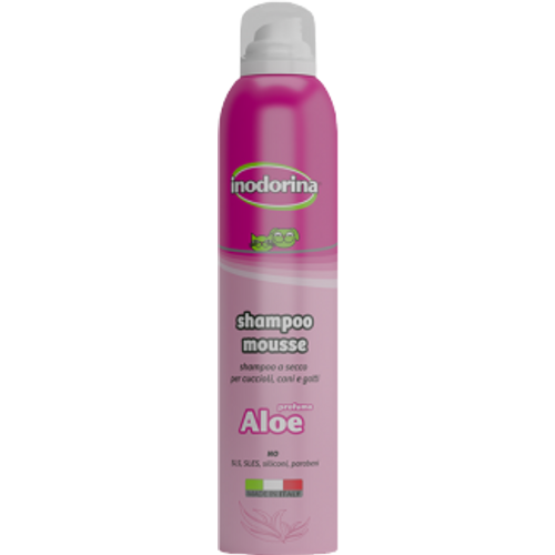 Inodorina Šampon za suvo pranje Mousse Aloe 300 ml