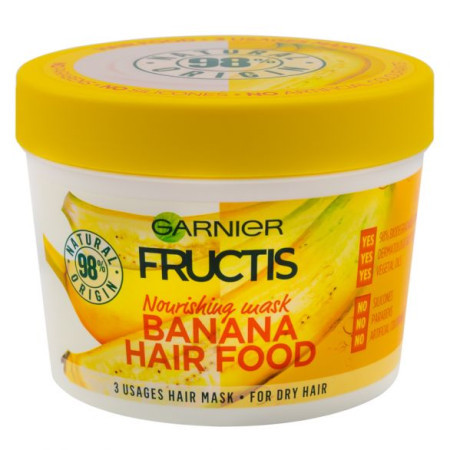 Garnier Fructis Hair Food Banana Maska za suvu kosu 390 ml ( 1003009698 )