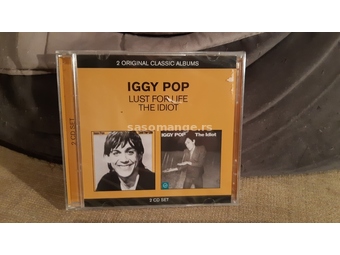 IGGY POP - Lust for Life / The Idiot (2 CD Set)