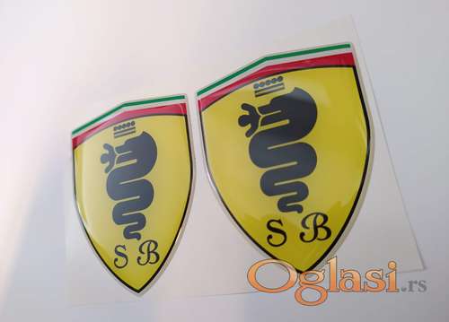 Alfa Romeo Scuderia Biscione stiker