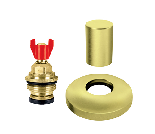 GORNJI DEO UZIDNOG VENTILA 3/4" - GOLD