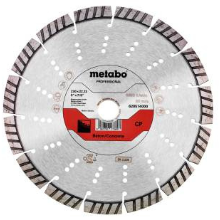 Metabo – Dijamantski rezni disk “Professional” CP, 230 mm – 628574000