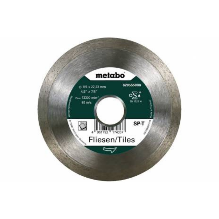 Metabo Dijamantski rezni disk za keramičke pločice „Classic“ SP-T, 115 mm, 628555000