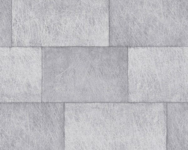 LIVINGWALLS WALLPAPER «TILE, GREY» 382011