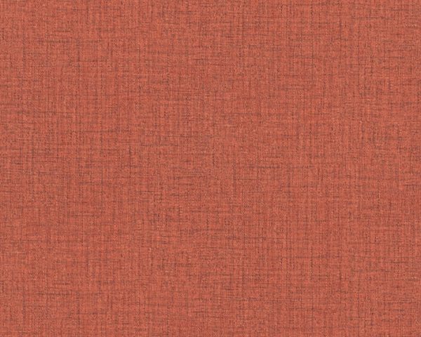 LIVINGWALLS WALLPAPER «UNI, ORANGE, RED» 385291