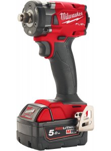 KOMPAKTNI UDARNI PIŠTOLJ 1/2” 18V 5Ah 339Nm MILWAUKEE M18 FIW2F12-502X - 4933478444