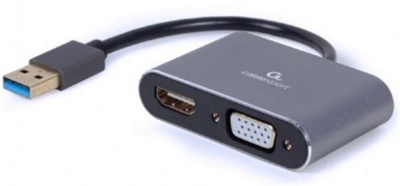 ADAPTER USB 3.0 - HDMI+VGA
