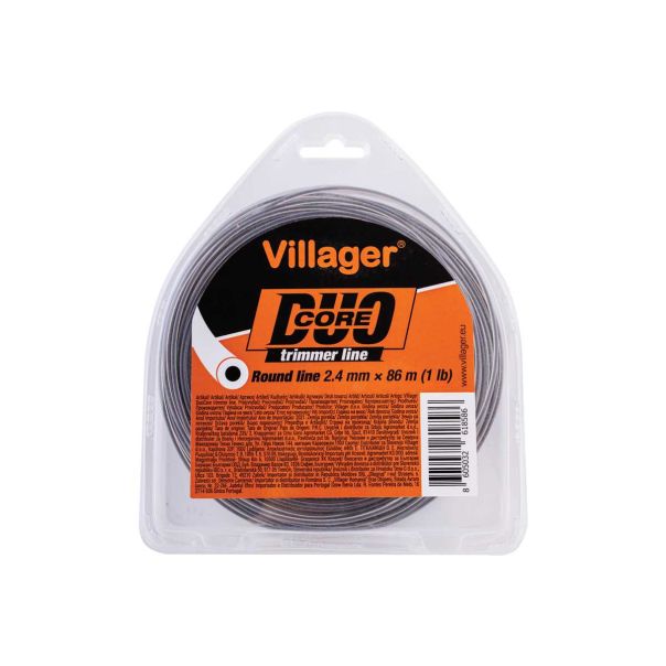 VILLAGER Silk za trimer 3.0mm X 1108m (20LB) - Duo core - Okrugla nit