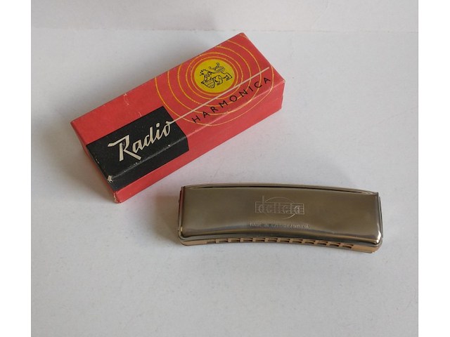 usna harmonika RADIO HARMONICA DELICIA Made in ČSSR