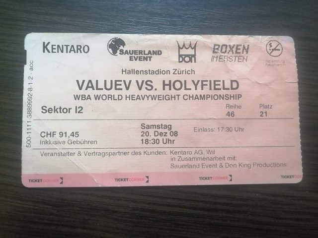 Boks Valuev-Holifild 2008
