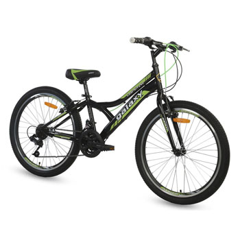 Mega favorit Bicikl CASPER 240 24"/18 crna/zelena 650082