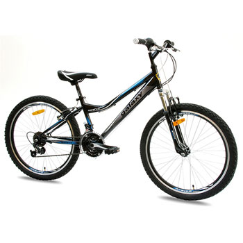 Mega favorit Bicikl FOSTER 4.0 24"/18 crna/plava 650104