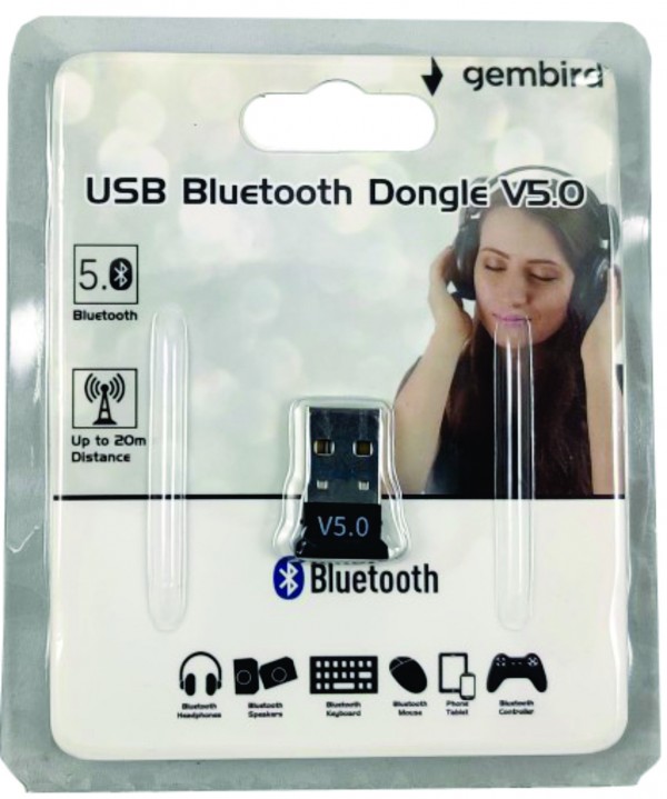 BTD-MINI8 Gembird USB2.0/3.0 Bluetooth dongle v5.0