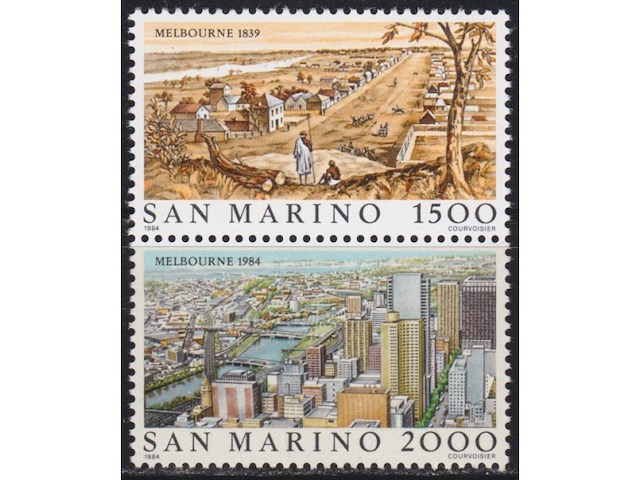 San Marino 1984 Melburn čisto