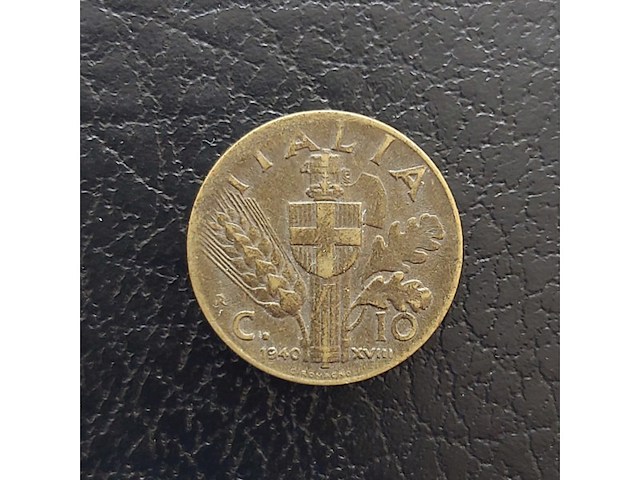Italy 10 CENTESIMI 1940