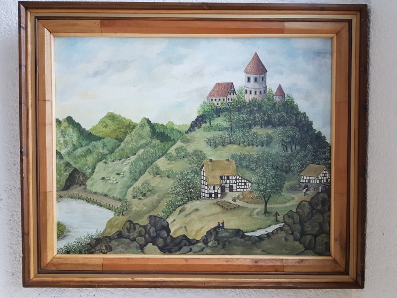 Ulje na platnu, potpisano, 112 x 92, 1983. godina