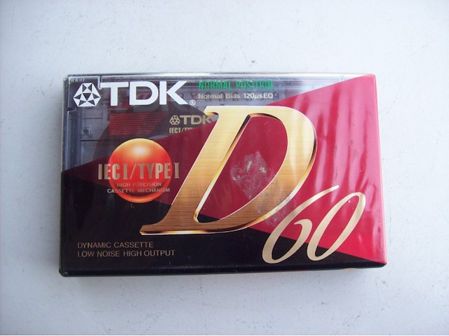 TDK D 60 - novo u celofanu