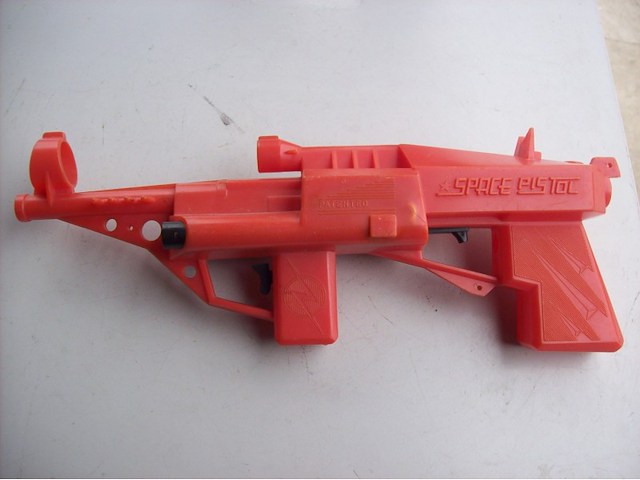 Stara ex-YU igracka plasticni pistolj(SPACE PISTOL)