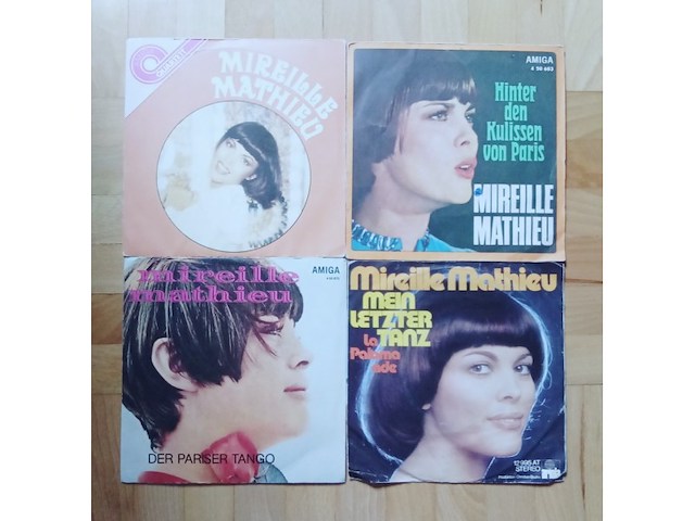 Mireille Mathieu-Komplet Od 1 EP &; 3 Single Ploče