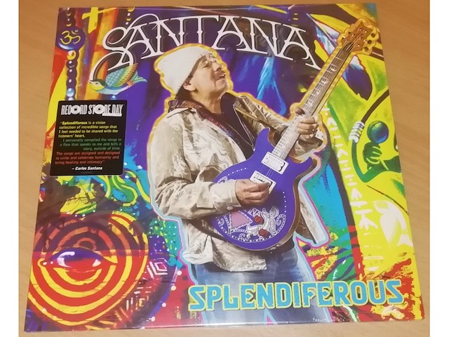 Santana – Splendiferous (2LP), NOVI ALBUM, 2022 !!!!