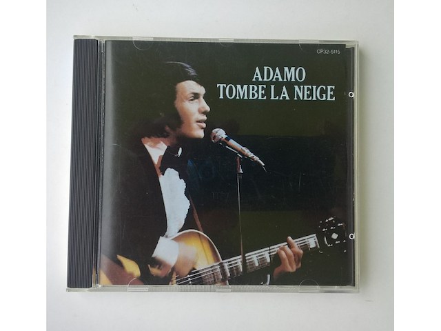 Adamo – Tombe La Neige (CD, Japan)