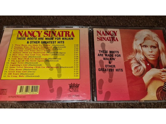 Nancy Sinatra - These boots are made for walkin`